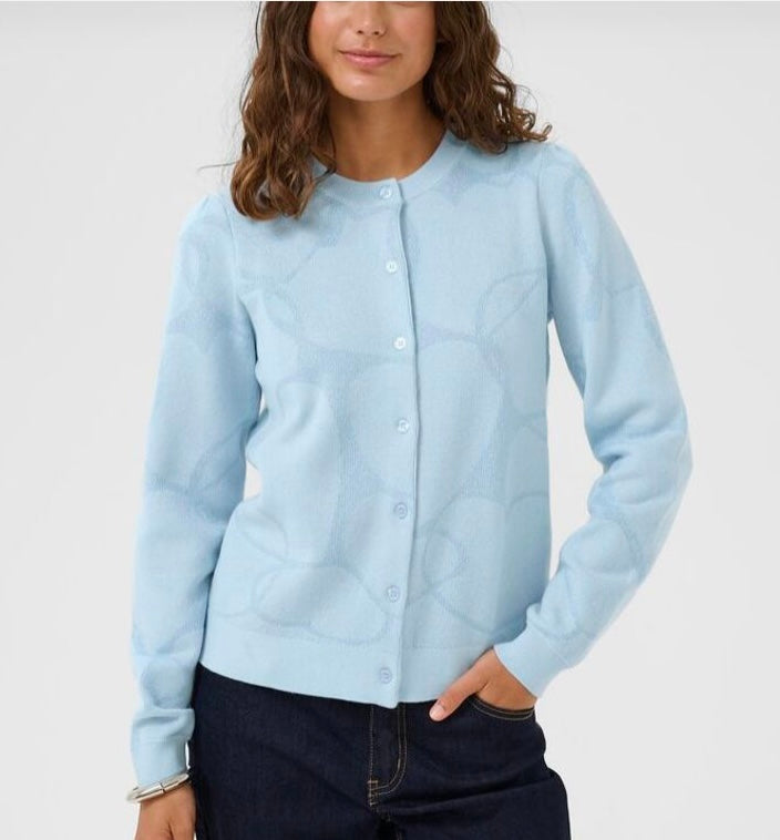 Hearty Blue Cardigan – crystalboutiquearmagh